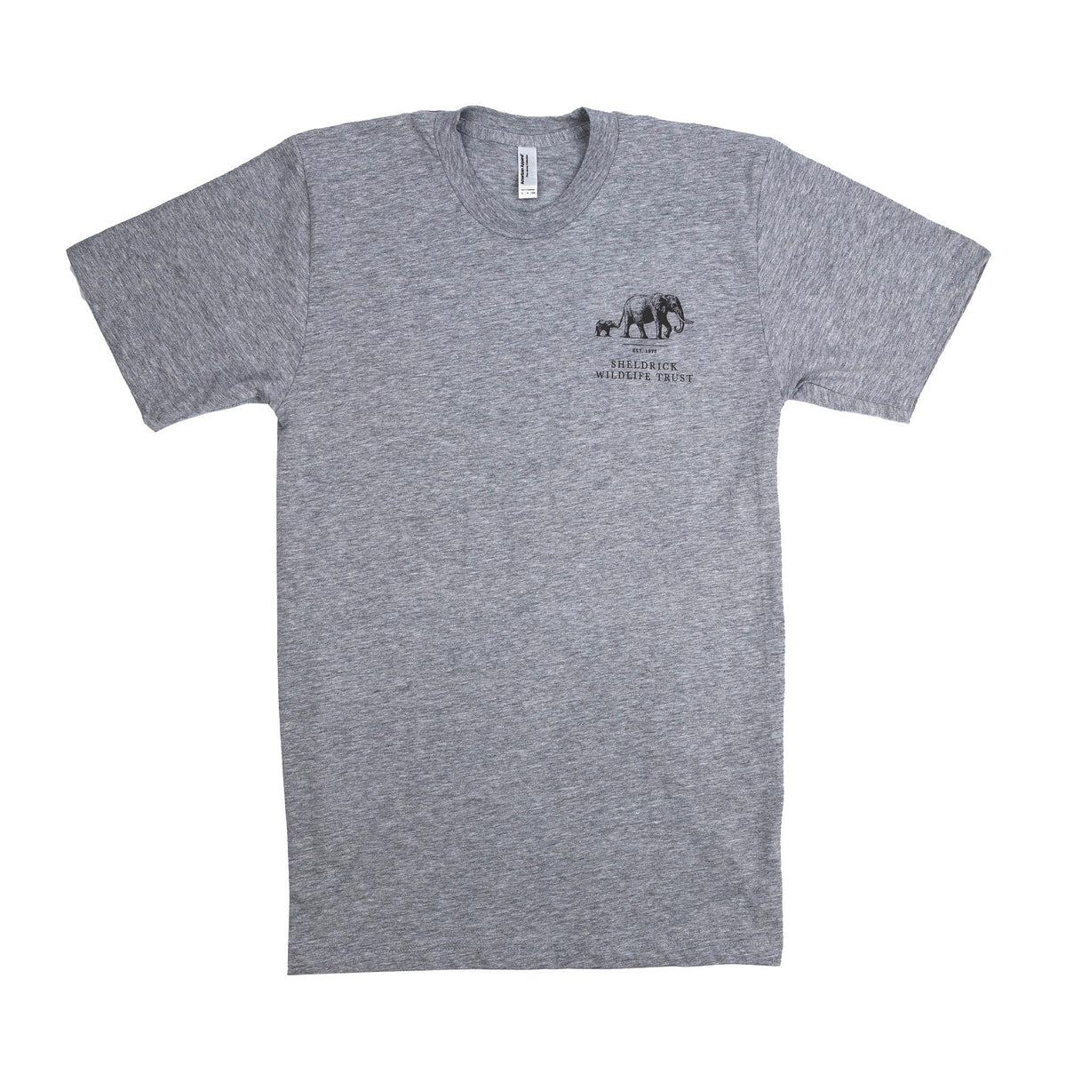 SWT Eco Gray T-Shirt – Sheldrick Wildlife Trust USA